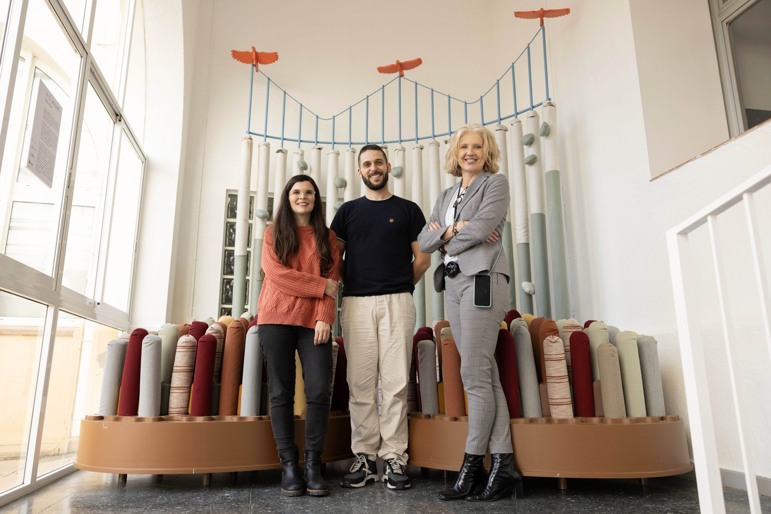 La instal·lació efímera "A tu amparo" de DeltaChamber Music Festival i ...