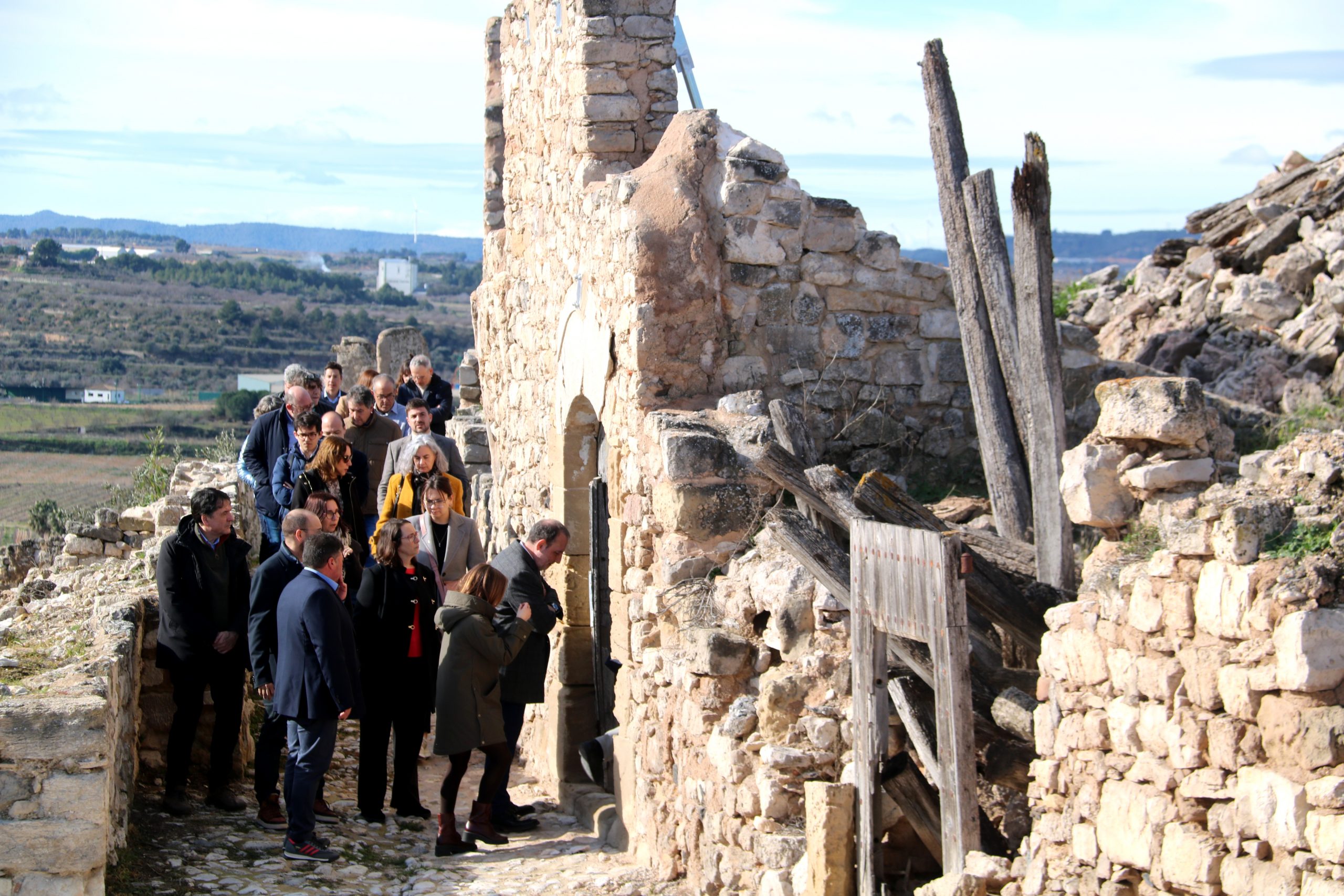 La falta de finançament deixa en l'aire la consolidació del Poble Vell ...